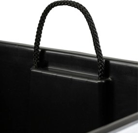 Plastový květináč Porto Riflo 57x29,5x29,5 cm bílý