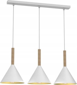Milagro Závěsná lampa Peru White 3xE27 Závěsná lampa 1 ks