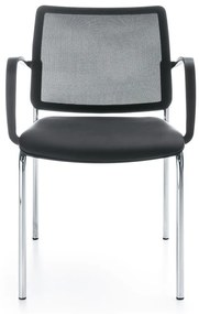 ProfiM - Židle BIT 575H /2P se síťovaným opěrákem, čalouněným sedákem