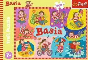 Trefl - Puzzle - Basia / 200 dílků / 48 x 34 cm / věk 7+