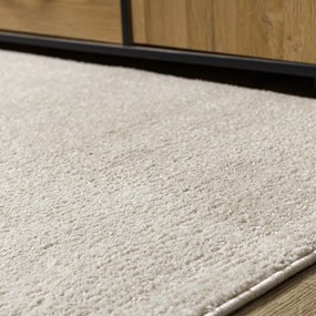 Dywany Łuszczów, Kusový koberec Fusion 0808 cream/l. beige, 80x150, béžová, kancelář