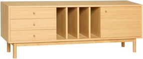 Komoda v dekoru dubu v přírodní barvě 140x50x37 cm Nobby – Hübsch