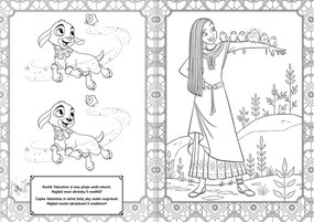 JIRI MODELS Omalovánky A4 Disney Přání 6