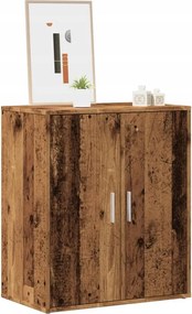 Fionshop 262798419 Botník old wood 60 x 35 x 70 cm kompozitní dřevo