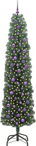 Umělý vánoční stromeček Zelená 240 cm PVC, ocel a plast 3394975