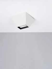 LED bílé designové stropní svítidlo Utopia