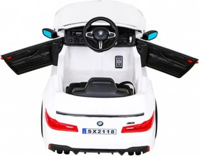 Dětské elektrické autíčko BMW M5 DRIFT bílé