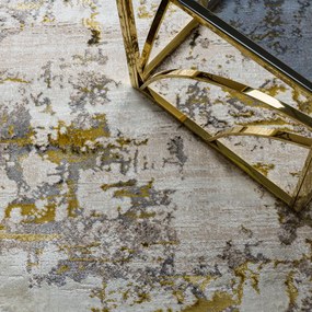 Dywany Łuszczów, Kusový koberec Bliss Z199AZ127 cream/gold, 80x150, béžová, kancelář