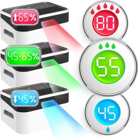 Kompresorový odvlhčovač vzduchu - pohlcovač vlhkosti 25l/24h hygrostat Berdsen BD-533 bílý