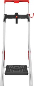 Hliníkové schůdky Hailo L100 Topline, 5+1 příčka, nosnost 150 kg, 8050-607