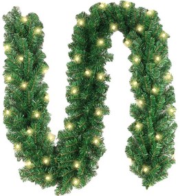 Verk 26095 Vánoční girlanda s LED osvětlením, 50 LED, 3 m