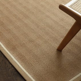Tribeca Design Kusový koberec Woodkid Herringbone Cream Rozměry: 200x290 cm