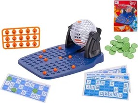 Bingo losovací stroj s míčky a žetony / Společenská hra / 90 míčků / 1