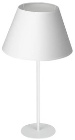 Luminex Stolní lampa ARDEN 1xE27/60W/230V pr. 30 cm bílá LU3439