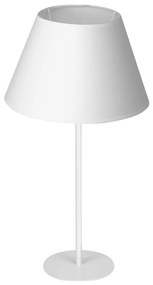 Stolní lampa ARDEN 1xE27/60W/230V pr. 30 cm bílá