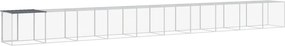 Klec pro kuřata se střechou antracitová 1 003 x 98 x 90 cm ocel 3189043