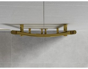 Mexen Ares, topné těleso 1200 x 500 mm, 420 W, zlatá, W102-1200-500-00-50