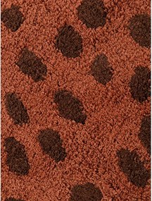 Hnědý pratelný/ručně tkaný bavlněný dětský koberec 120x149 cm Snuggle Berry – Hanse Home