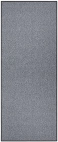 BT Carpet, Kusový koberec Bouclé 104433 Grey, 80x300, šedá, chodba / předsíň