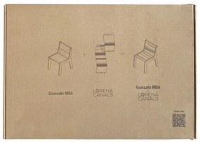 Dětská židle v přírodní barvě Kaarol Earth – Lorena Canals