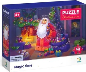 DODO Puzzle Kouzelný vánoční čas / 60 dílků / 32 x 23 cm