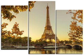 Obraz na plátně - Eiffel Tower 1110C (120x80 cm)