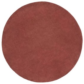 OnaDnes -20% Červený bavlněný koberec Kave Home Daianna 120 cm