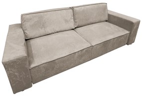 Kondela Rozkládací pohovka, šedobéžová Taupe, HARPERA BIG SOFA