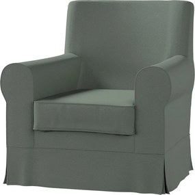 Potah na křeslo IKEA Ektorp Jennylund barva zelená látka pletený vzor
