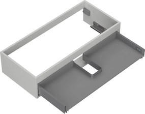 Mexen Box-A, závěsná skříňka 100 cm, 1 zásuvka, šedá matná, 91AX0-1000-235-1-62