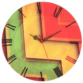 Nástěnné hodiny Rasta 30 cm barevné
