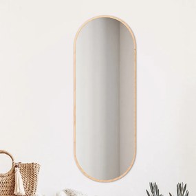 Zrcadlo Zeta SLIM Wood Rozměr: 40 x 160 cm