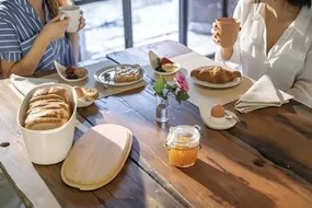 Guzzini TIERRA chlebník bílá / Chlebník / 3 l / recyklovaný plast / 31