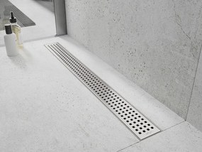Mexen Flat M08 kryt na liniový odtok 60 cm, inox - 1025060