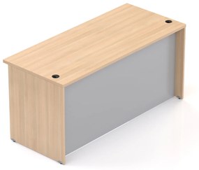 NABYTEK-DESIGNOVY.CZ - LKA16 05 - Recepční pult Komfort, 160x70x76 cm, dub/šedá