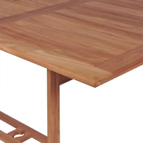 vidaXL Marketos Zahradní stůl 180 x 90 x 75 cm masivní teakové dřevo