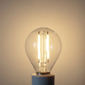 Sada 5 stmívatelných LED žárovek E14 P45 čiré sklo 3W 350 lm 3000K