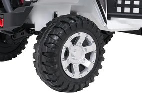 Elektrické autíčko Jeep BEAST 4x4 bílé