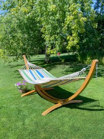Houpací síť s tyčemi CHILLOUNGE® Single - greenbay