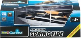 Revell Mini Speedboat SPRING TIDE 40 černá/bílá / RC loď / 40 MHz / 2