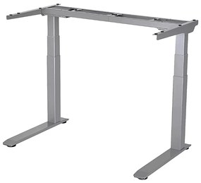 Výškově nastavitelný stůl Liftor Magic, šedý, Bez desky, elektricky polohovatelný