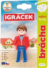 EFKO Figurka Igráček Rodina Brácha / Kloubová / 7,5 cm / od 3 let