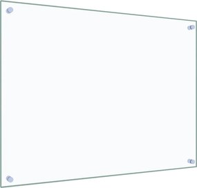 Kuchyňské panely 2 ks průhledné 80 x 60 cm tvrzené sklo 3315794