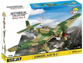 COBI 5748 II WW Junkers JU 87 B,-2 / 525 kostek / 2 figurky / 1:32 / o