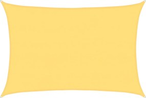 Plachta proti slunci 160 g/m² béžová 5 x 6 m HDPE 311136
