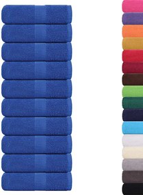 Ručníky FROGN 10 ks modré 30x30 cm 360 g/m² 136706
