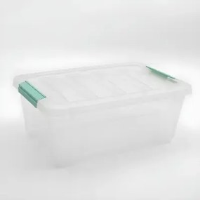Doloni Úložný box 12 l čirý / Úložný box / plast / 42 x 28 x 15 cm