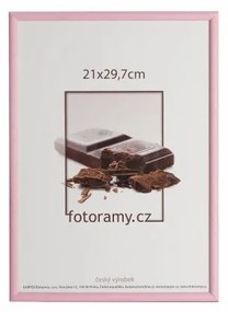 Dřevěný fotorámeček DR0C1K 13x18 C7 růžový KARPEX