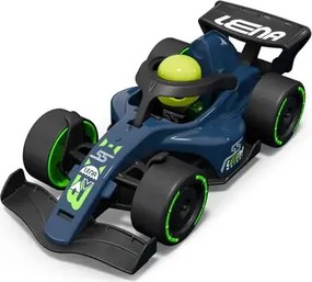 LENA Závodní vůz Formule tmavě modrá / 21 cm / s figurkou / od 2 let