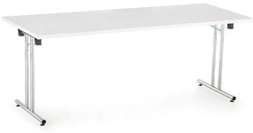 Skládací stůl Impress 180 x 80 cm, bílá